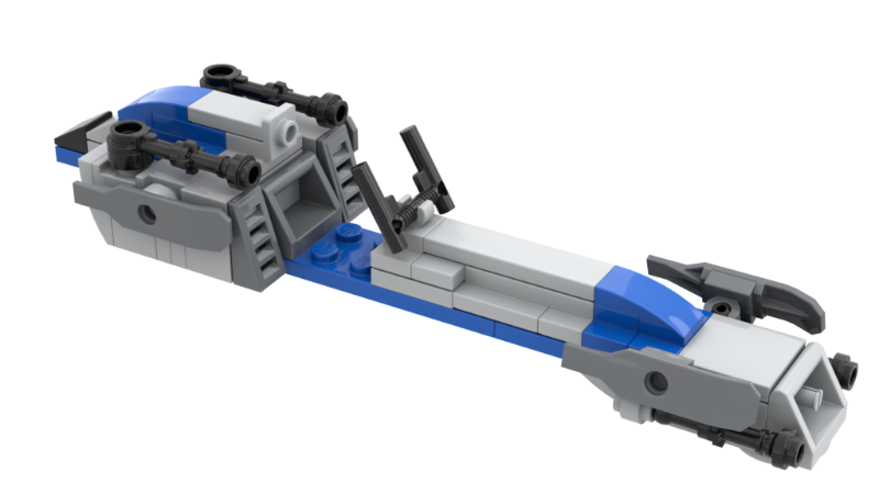 LEGO MOC-160383 501st Barc Speeder (Minifigure Scale) by BrickForge ...
