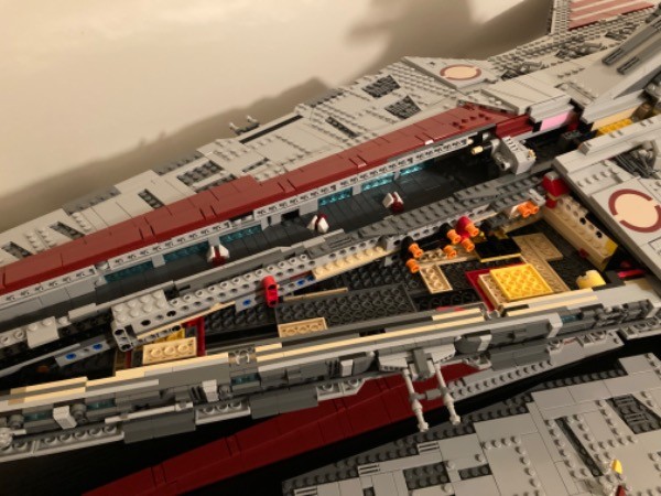 LEGO MOC UCS Venator Main Hangar MOD by ForgedInLego | Rebrickable ...
