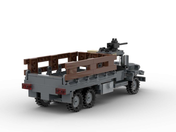 LEGO MOC WW2 CCKW 353 American Truck by Aliciayf1109 | Rebrickable ...