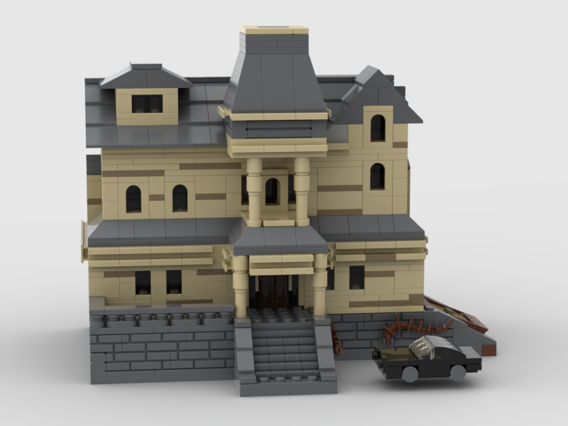 LEGO MOC-229987 The Marsten House by TheGricee | Rebrickable - Build ...
