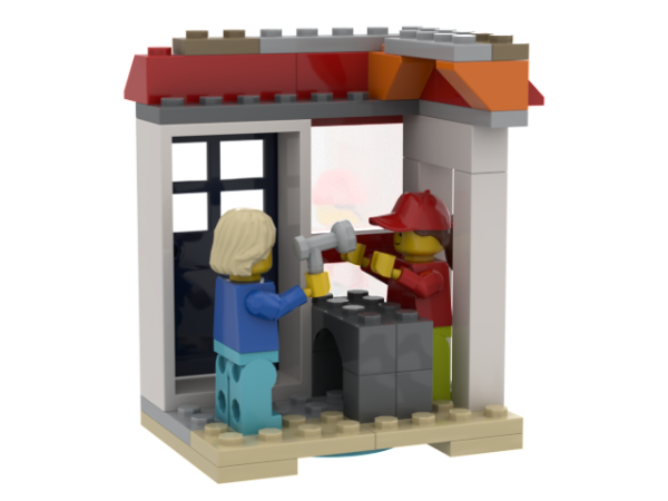 LEGO MOC BYGGLEK Robbery by WafityYT | Rebrickable - Build with LEGO