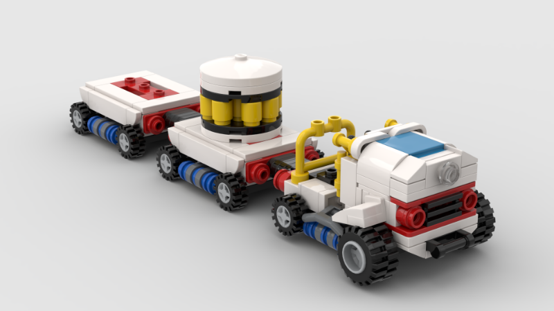 LEGO MOC Astroneer - Tractor by ITeter | Rebrickable - Build with LEGO