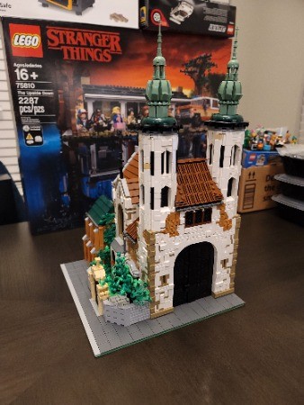 LEGO MOC Andrew's Church by BrickAtive | Rebrickable - Build with LEGO