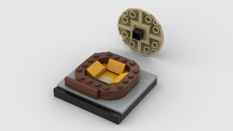LEGO MOC Mackey Arena by nwhittin | Rebrickable - Build with LEGO