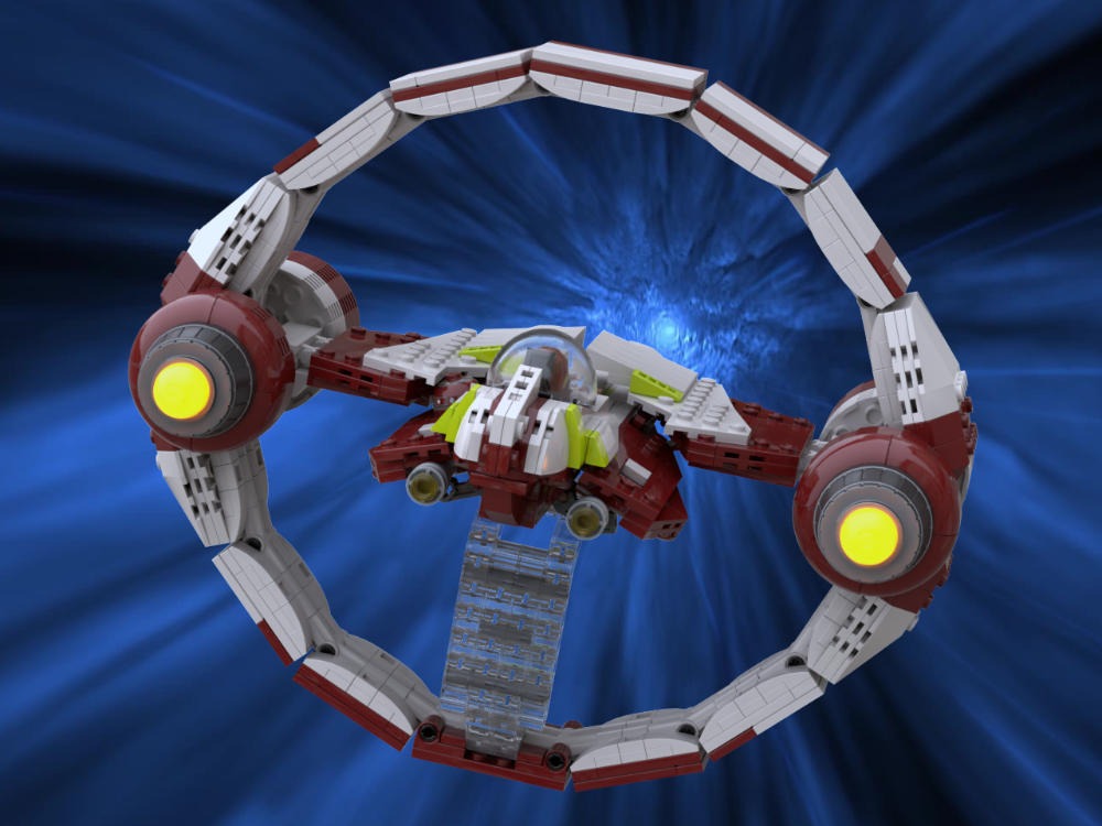 LEGO MOC Obi-Wan's Hyperdrive Ring by Ostronamus | Rebrickable - Build ...
