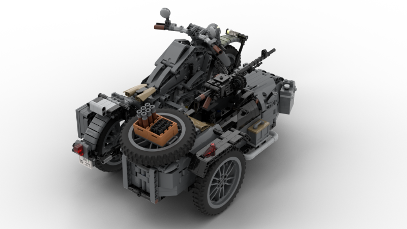 LEGO MOC-131315 BMW R75 Sidecar combination by FPJ | Rebrickable ...