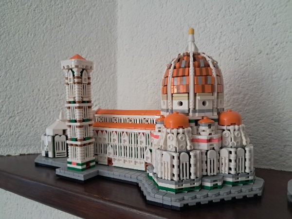 LEGO MOC-183760 Cathedral of Florence 1:800 by shelflife | Rebrickable ...
