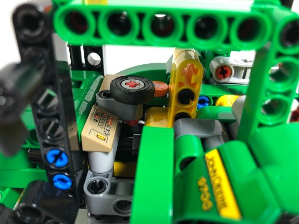 LEGO MOC Tractor / alternative model 42168 by wojwachbricks | Rebrickable - Build with LEGO