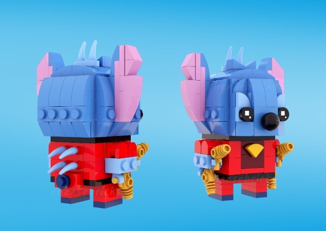 LEGO MOC Stitch Spacesuit 626 Lilo and Stitch for Set 40674 by ...