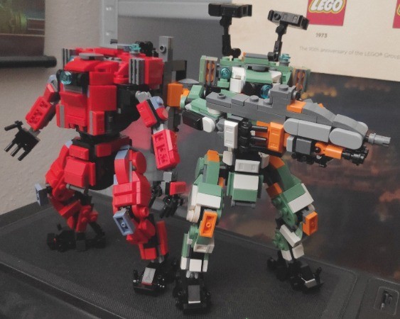 LEGO MOC BT-7274 from Titanfall 2 by RabidFleaBuilds | Rebrickable ...