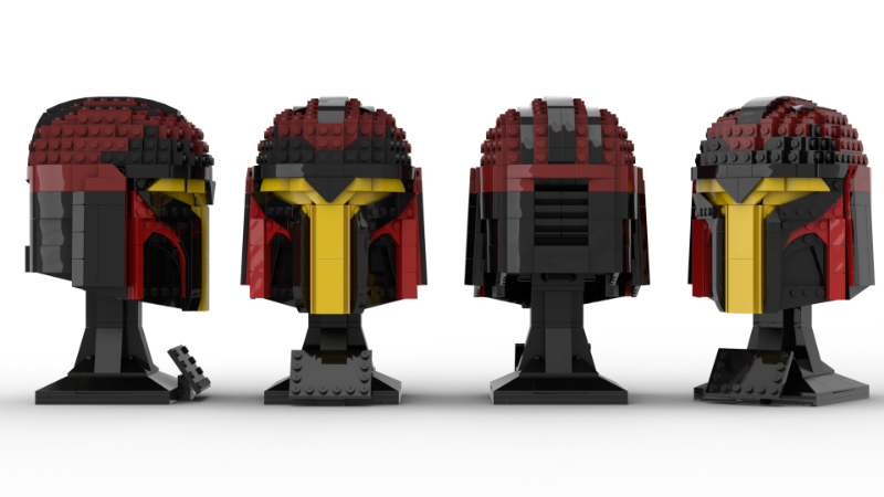 LEGO MOC Helmet Rook Kast by Alex_BricKartuss | Rebrickable - Build ...