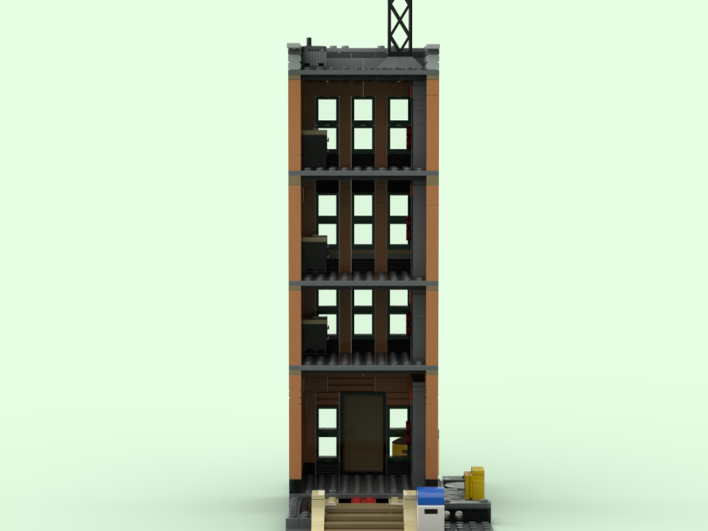 LEGO MOC-248377 Modular Daily Bugle by Kuragari1 | Rebrickable - Build ...