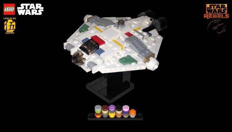 LEGO MOC Micro Ghost & Phantom by ron_mcphatty | Rebrickable - Build ...