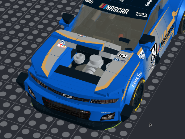 LEGO MOC Nascar 2023 HM Garage 56 by CGForceDesigns | Rebrickable ...