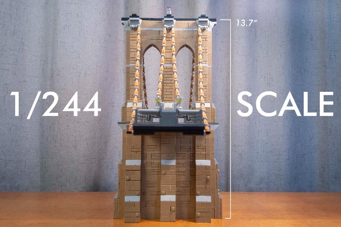 LEGO MOC-183030 The Brooklyn Bridge (Lego Ideas) by benobo94 ...