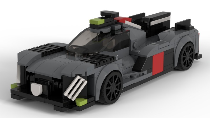 LEGO MOC Peugeot 9x8 LMH Hypercar by JohnBricksEmpire | Rebrickable ...