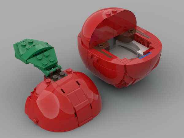 LEGO MOC Apple by Mirkor2k | Rebrickable - Build with LEGO