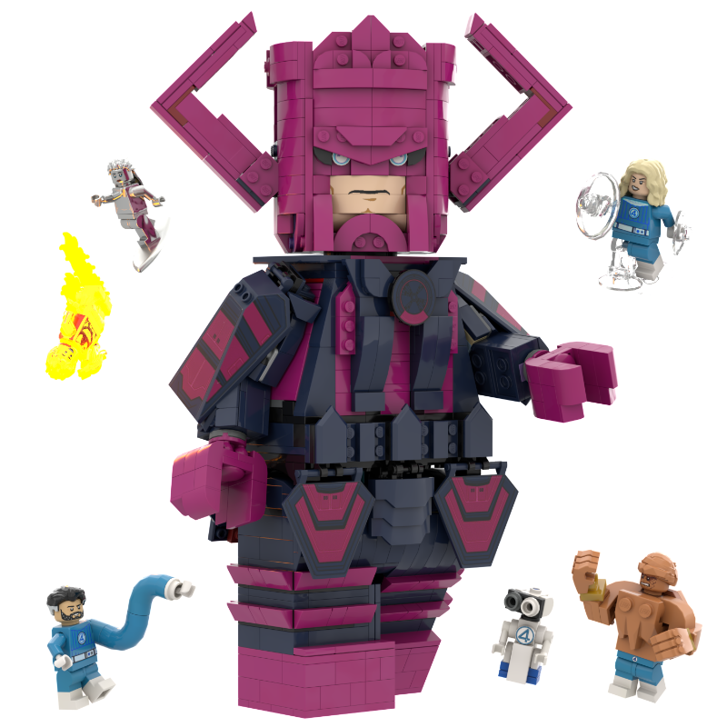 LEGO MOC Galactus from Fantastic Four: First Steps - Upscaled ...