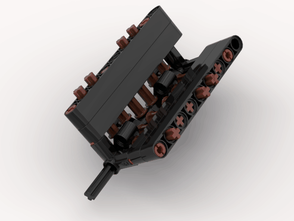 LEGO MOC lego technic V-12 engine by ZH BRICKS | Rebrickable - Build ...