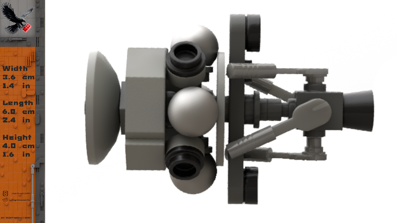 LEGO MOC Istrebitel Sputnikov 1:70 (Soviet anti-satelite weapon) by ...