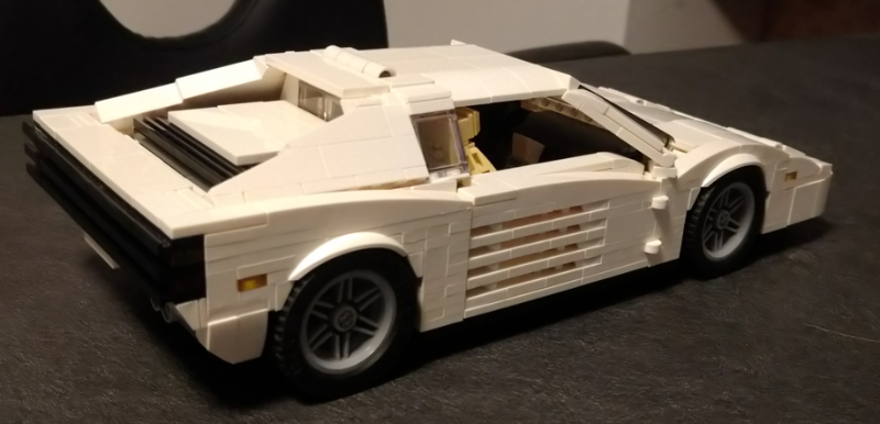 LEGO MOC 1:18 MIAMI VICE - Ferrari Testarossa by Double_U_Bricks ...