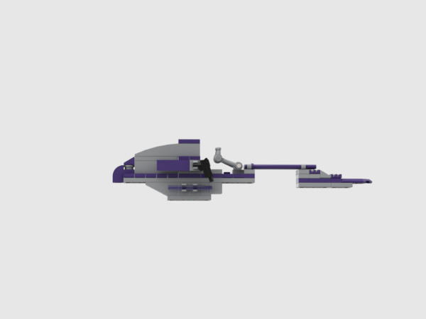 LEGO MOC 187 (purple) stealth speeder by Reblat | Rebrickable - Build ...