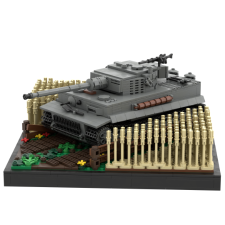 LEGO MOC WWII - UA-RU War: Wheat farm road with tank tracks by ...
