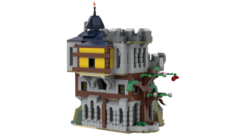 LEGO MOC Forest hideout by BrickFantasy | Rebrickable - Build with LEGO