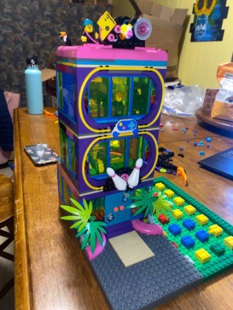 LEGO MOC Roller Disco Arcade 3 Storey Modular Alternate build (2x41708 ...