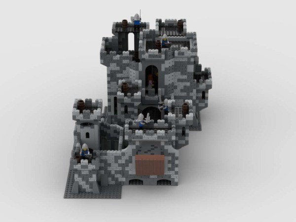 LEGO MOC Italian fortress by PezzidiLego | Rebrickable - Build with LEGO