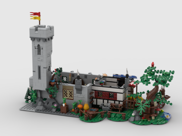 LEGO MOC-216039 Medieval Building , Alternate build of Lego 10332 by ...