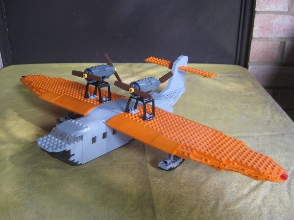 LEGO MOC Flying Boat Passenger airplane by rjg173 | Rebrickable - Build ...