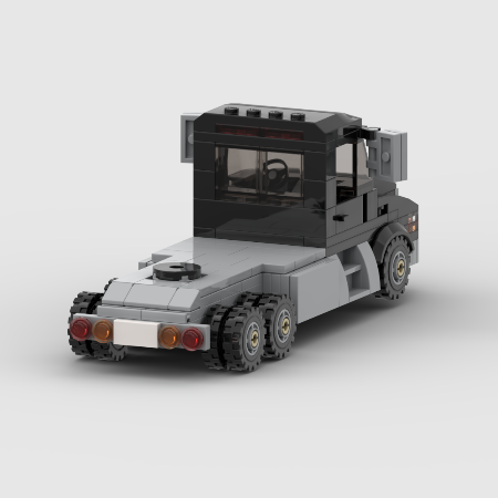 LEGO MOC-150164 Day cab dual axle semi truck by CrazyCreeper39 ...