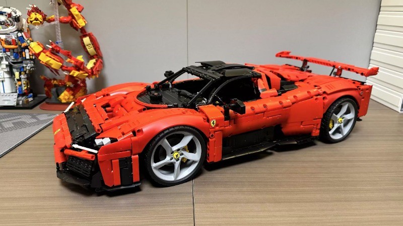 LEGO MOC Ferrari-F80 by SKC_LEGO | Rebrickable - Build with LEGO