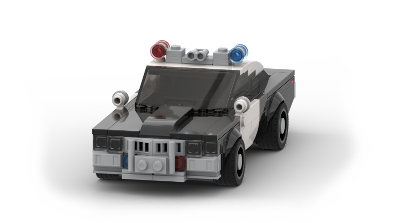 LEGO MOC-173435 Vintage Police Car [Outdated; Remake available] by ...