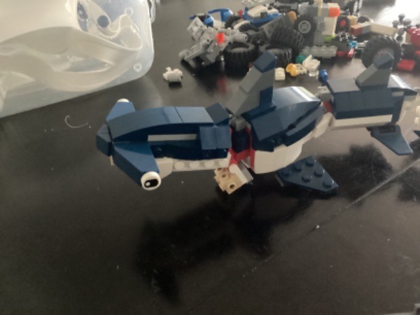 LEGO MOC-89370 Hammerhead shark (31088) by kopaka | Rebrickable - Build ...