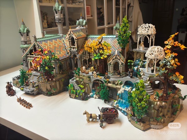 LEGO MOC Rivendell 10316 Extension Mountain base by Fanpeixi ...