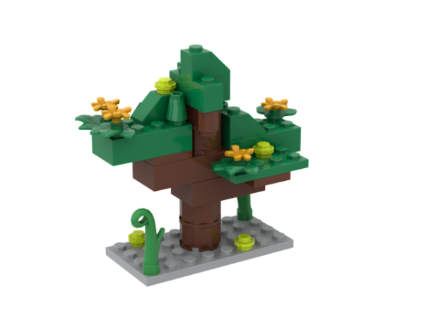 LEGO MOC BYGGLEK Small tree by WafityYT | Rebrickable - Build with LEGO