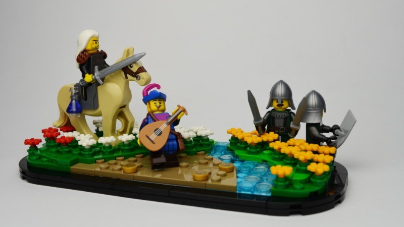 LEGO MOC Dioram: Witcher by Vinci_strange | Rebrickable - Build with LEGO