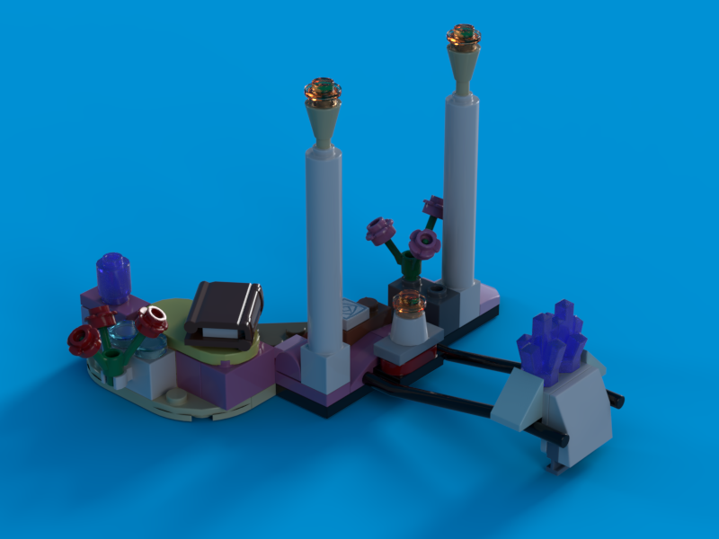 LEGO MOC-261581 Asha's Magical Place by Verb7MOC | Rebrickable - Build ...