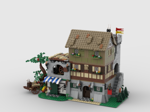 LEGO MOC-216039 Medieval Building , Alternate build of Lego 10332 by ...