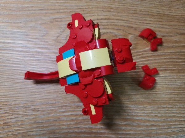 LEGO MOC-167603 31145 manta ray by ddmdx1316 | Rebrickable - Build with ...