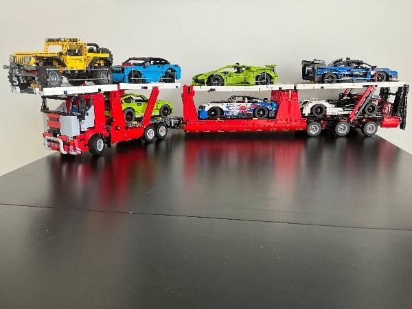 LEGO MOC auto transport trailer for auto transport truck 42098 by KoenW ...