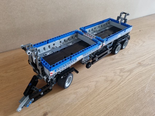 LEGO MOC-191056 container trailer for container truck 8052 by KoenW ...