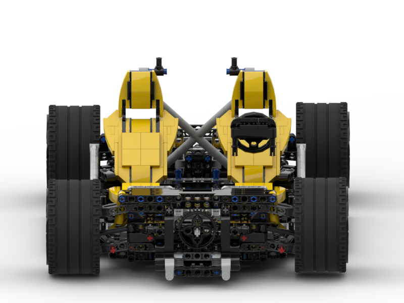 LEGO MOC dodge challenger hellcat by NL33 | Rebrickable - Build with LEGO