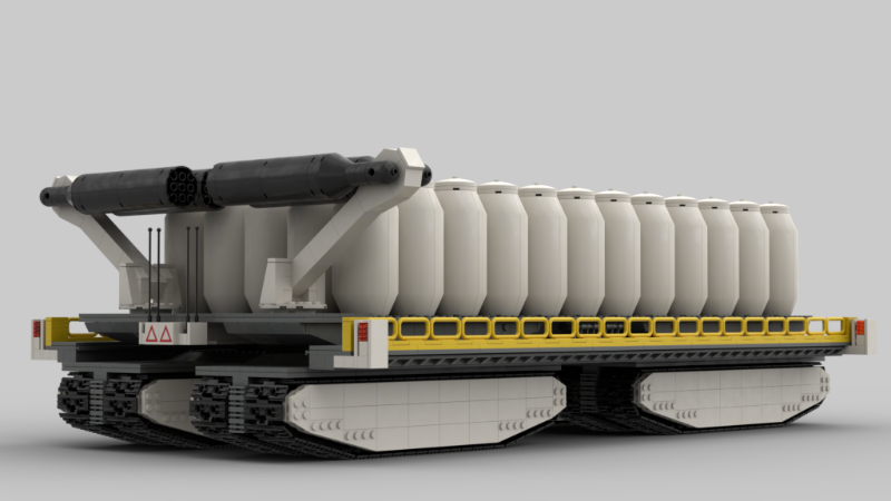 LEGO MOC Mobile Tanker by Futurism_Lego | Rebrickable - Build with LEGO