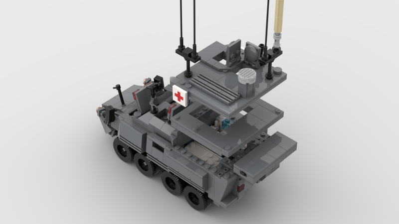 LEGO MOC-164208 Armoured Combat Support Vehicle (MEDACSV) | Canadian ...
