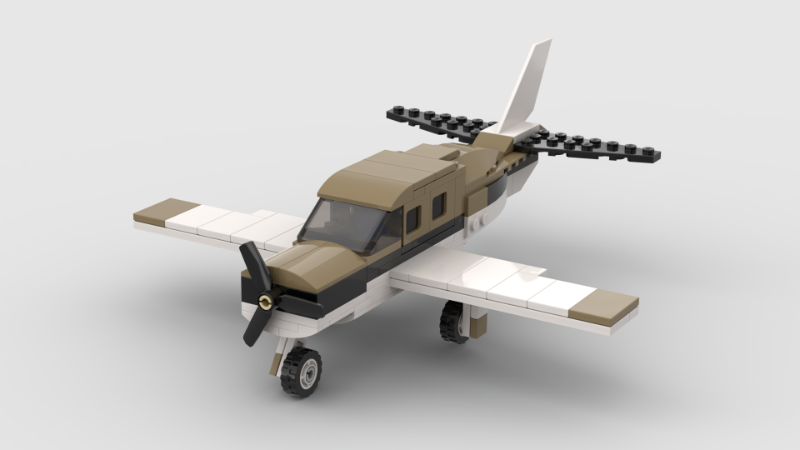 LEGO MOC-150531 Cirrus sr22 by ThatPilotBoy | Rebrickable - Build with LEGO