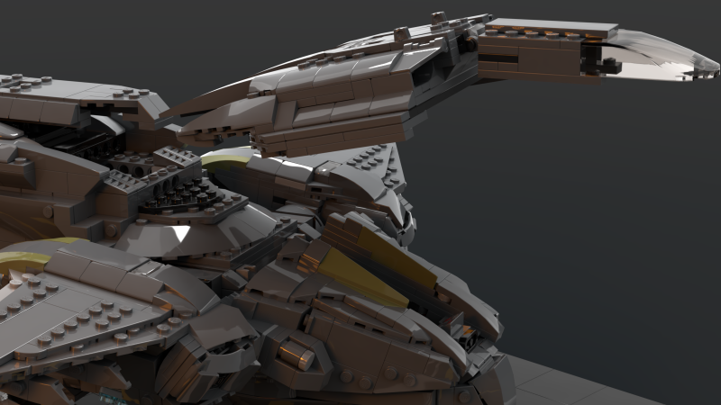 LEGO MOC D77-TC ‘Pelican’ Dropship (Halo) by Builder Faber ...