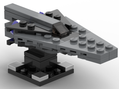 LEGO MOC The Bad Batch CX-Dagger ship - micro, v2 by Niobium ...